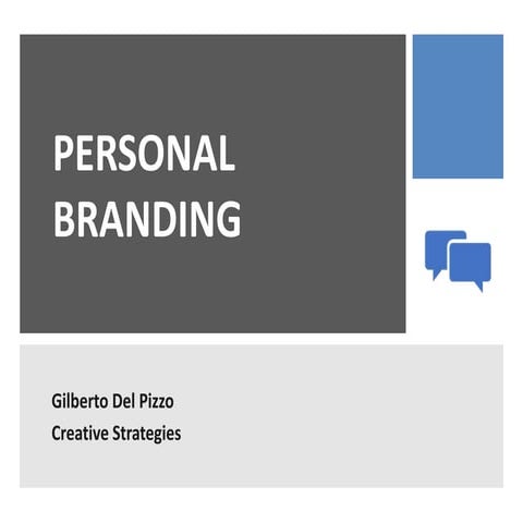 Personal branding 2021 | PPT | Free Download