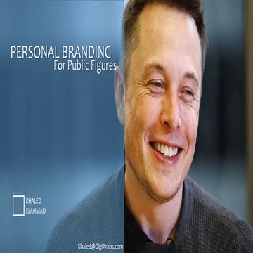 Personal Branding for public figures | PPT
