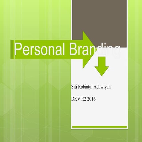 Personal branding | PPTX