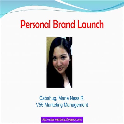 Personal Brand Launch | PPT