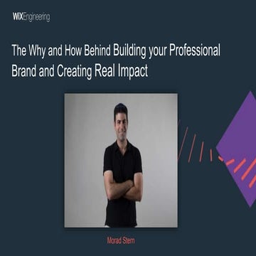The Why and How Behind Building your Professional Brand and Creating ...