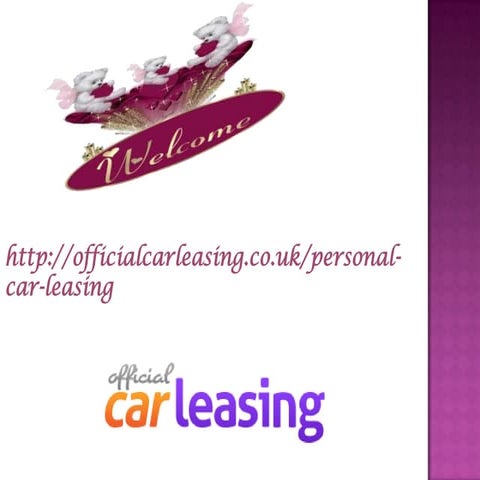 Personal car leasing | PPTX