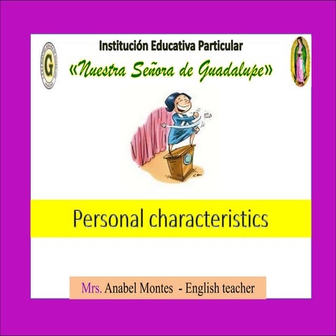 Personal characteristics5th | PPTX