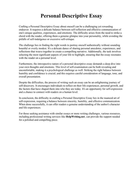 Subjective Essay | PDF