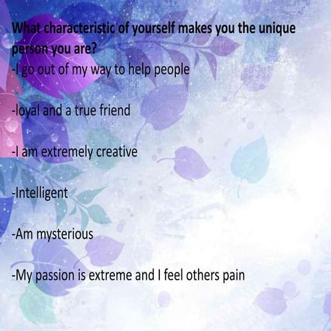 Personal development | PPTX