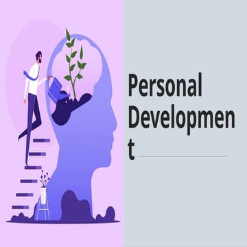 Personal Development: Self-Awareness and Self-Worthy .pptx