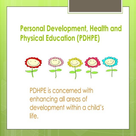 PDHPE | PPTX | Children\'s Health | Healthy Living