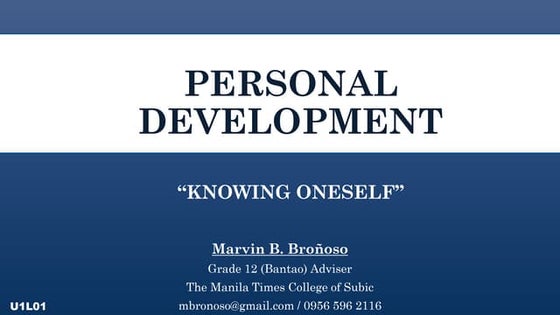 Cg personal development | PDF | Parenting Teens | Parenting