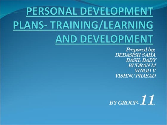 Training & development | PPTX
