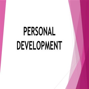 PERSONAL DEVELOPMENT PPT.bbbbbbbbbbbpptx | PPTX