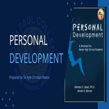 Personal Development UNIT 1 Week 1 Sir Kyle.pptx