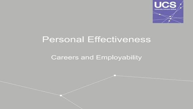 Personal effectiveness brochure