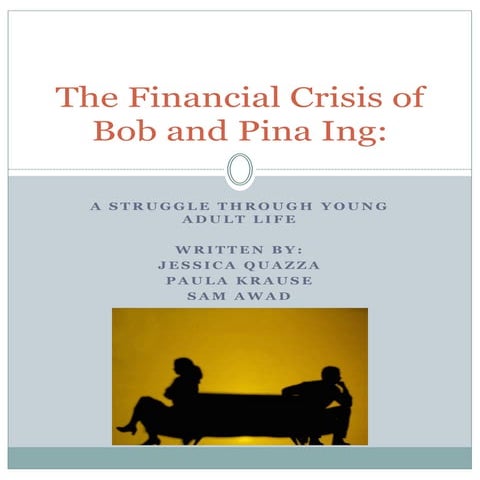 Personal finance class group case study project slides 12-11 | PDF