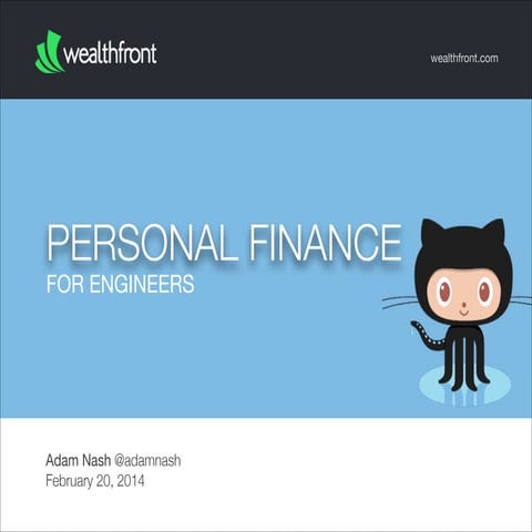 Personal Finance for Engineers (Github 2014) | PDF