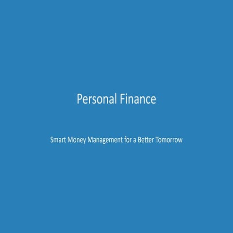 Personal_Finance_Presentation.of preparation | PPTX