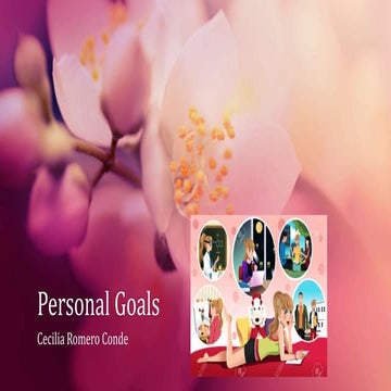 Personal goals | PPTX