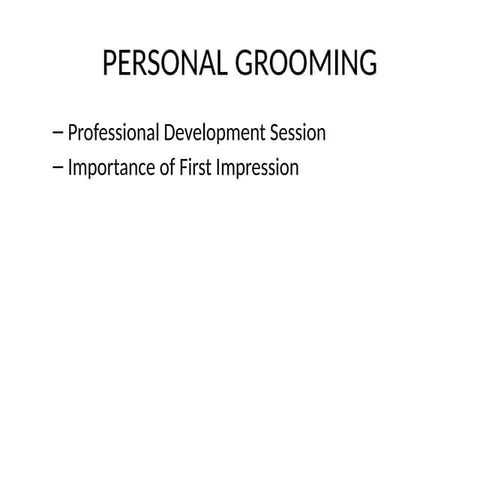 Grooming_Presentation on personal care.pptx