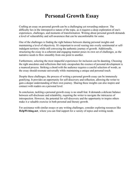 Essay On Personal Development.pdf