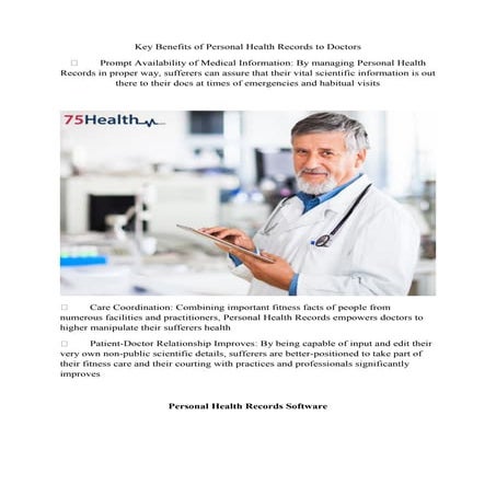 Personal health records | PDF