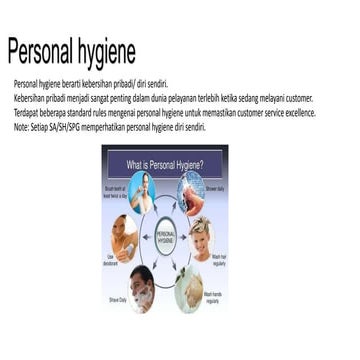Personal hygiene | PPTX