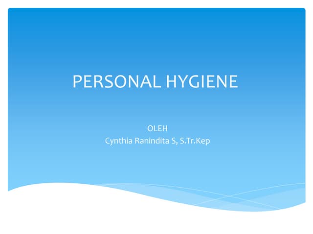 PPT PERSONAL HYGIENE.pptx