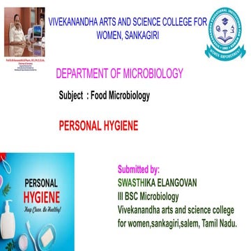 Taking care of your body | PPTX