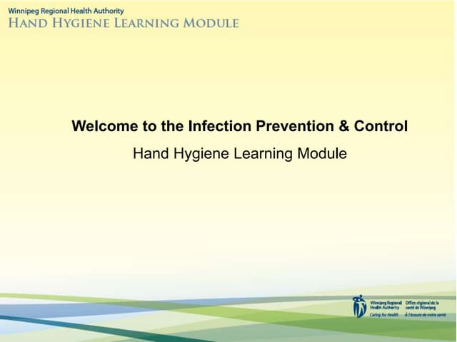Hand hygiene ppt | PPTX