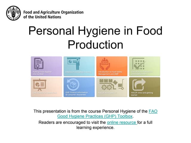 Food Safety Practices - Thawing | PPTX