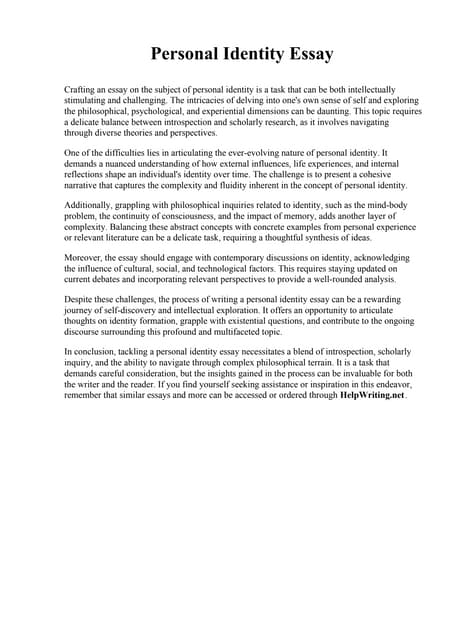 Essay On Temptation. University of Hawaii-West Oahu | PDF