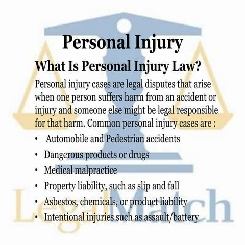 Personal Injury | PPTX