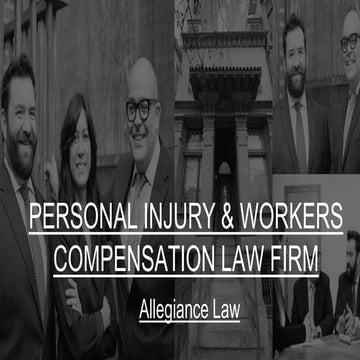 Personal injury & workers compensation law firm | PPT