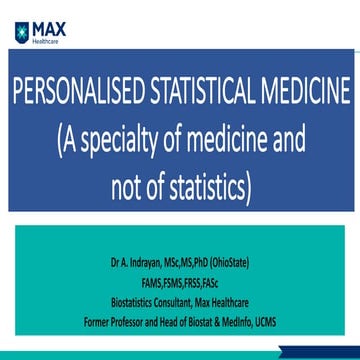 Biostatistics in Clinical Research | PPT