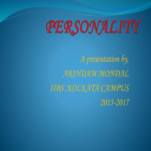 Personality | PPT