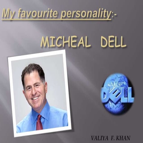Michael saul dell | PPTX