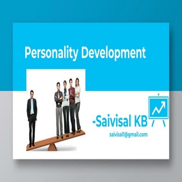 Personality Development. How to build a good personality? | PPT