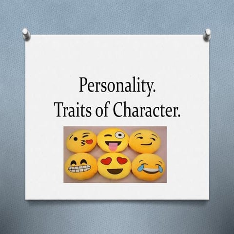 Personality | PPT