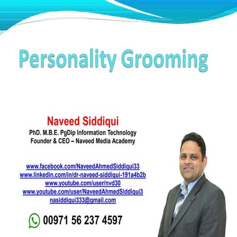 Personality Grooming | PPTX