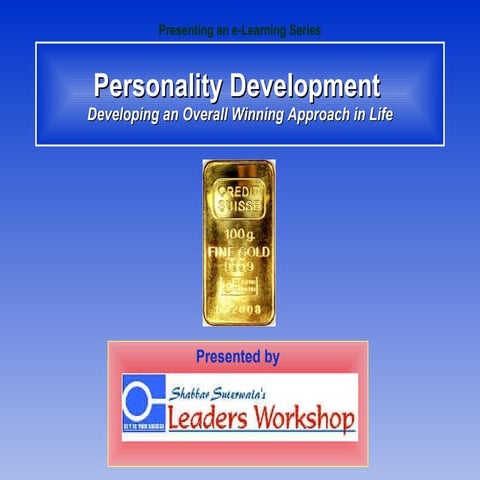 Personality Development | PPT
