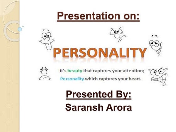 Personality ppt | PPT