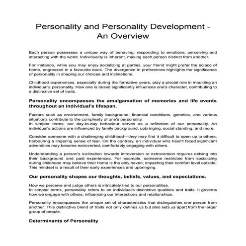 Personality and Personality Development - An Overview.pdf