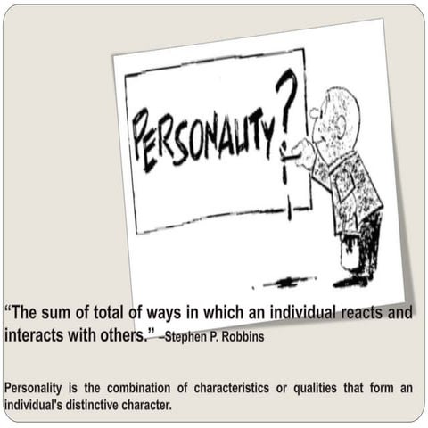 Personality attributes | PPTX