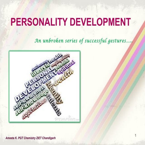 Personality Development | PPT