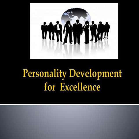 Personality development | PPTX | Career Advice | Careers
