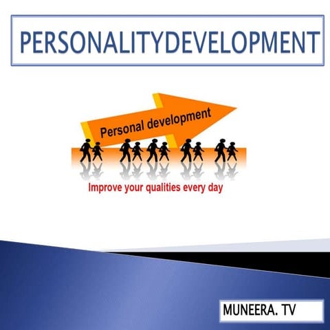 Personality development | PPTX