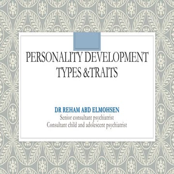 Personality development | PPT