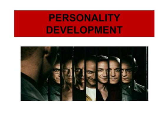 Personality development it's dimension and concepts | PPT