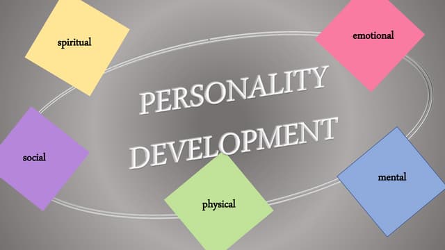 Personality Development Lesson 1 , week 1 | PPTX