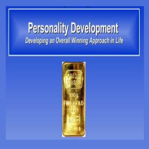 Personality Slide Show | PPT