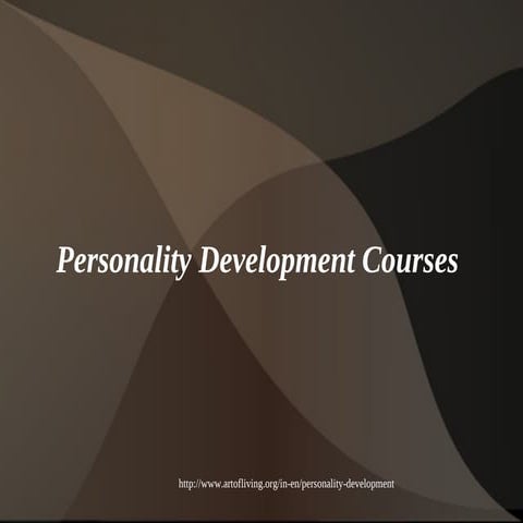 Personality development courses | PDF | Workshops and Classes | Hobbies ...