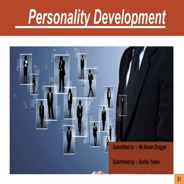 Personality development | PPTX